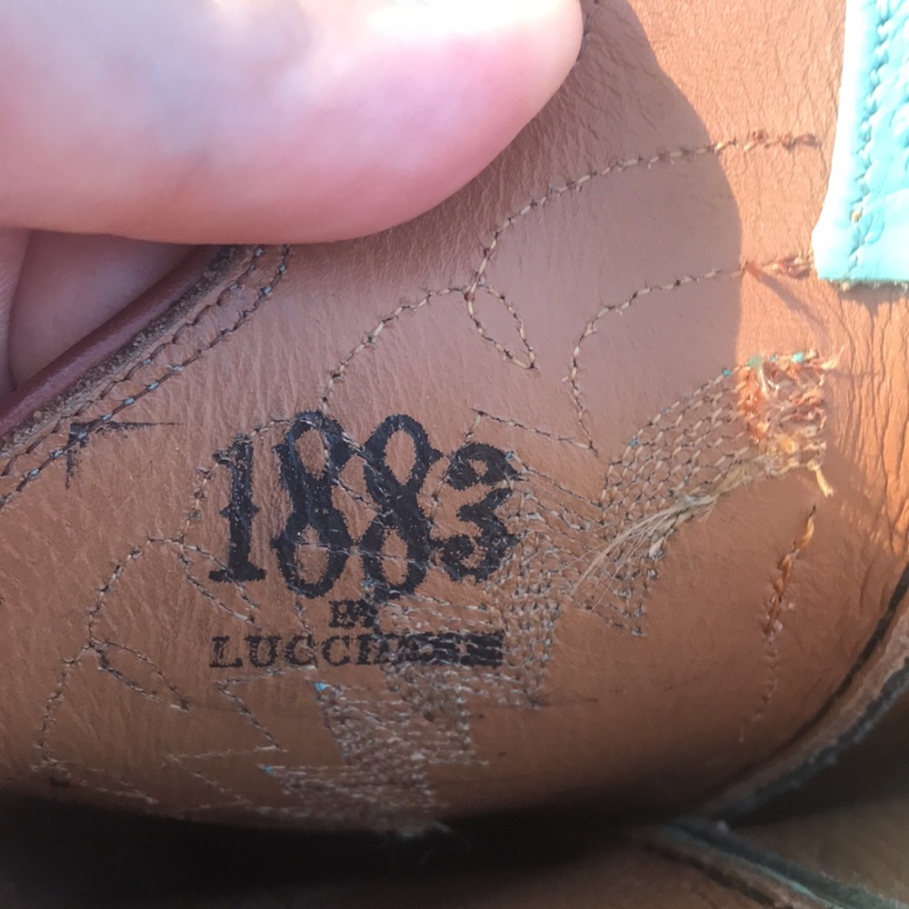 Lucchese Rare Exotic Stingray Cowboy Boots - Gem